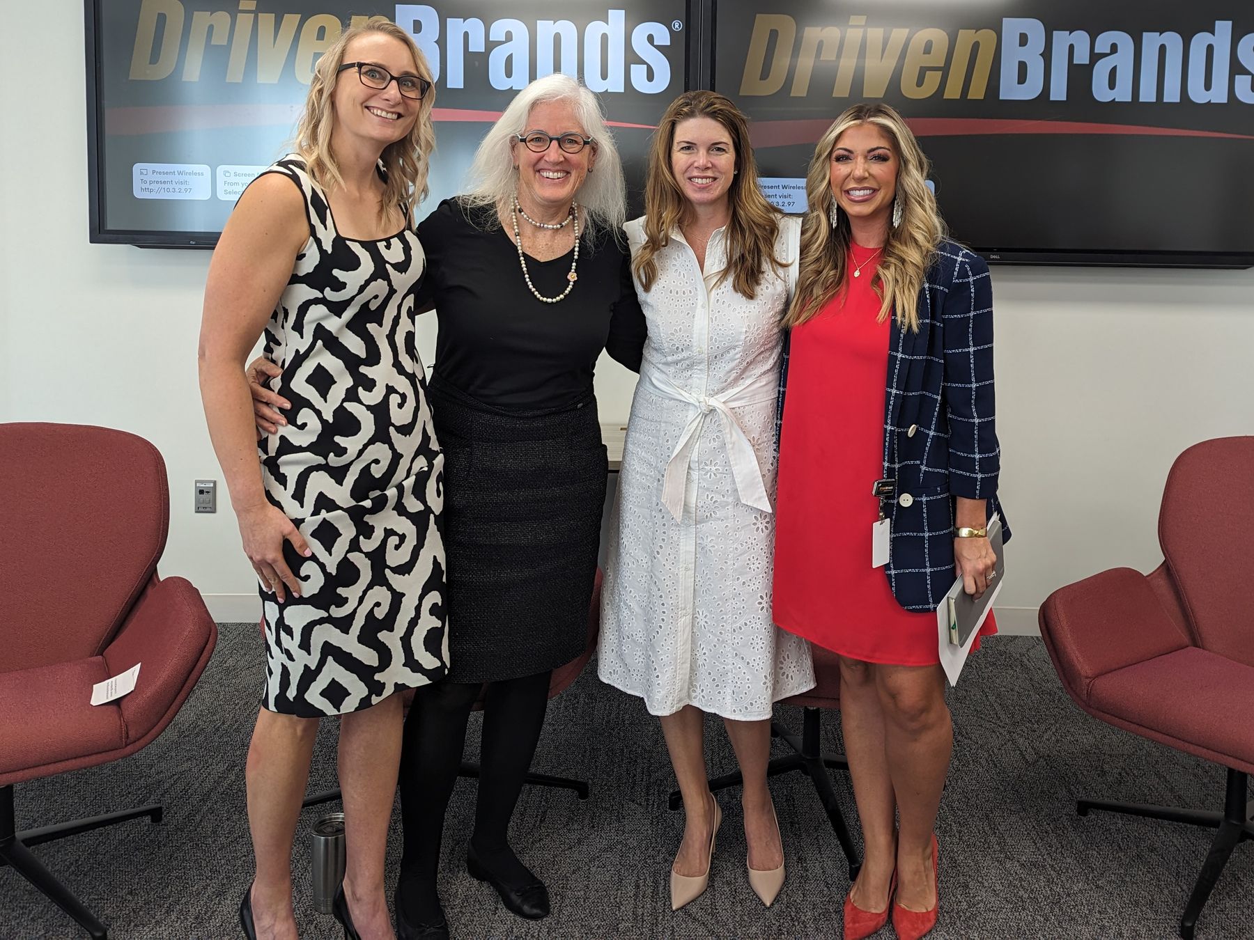 Two Driven Brands Board Members, Cathy Halligan and Karen Stroup, shared their leadership ...